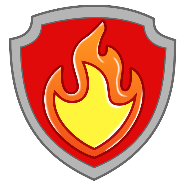 Paw Patrol- Marshall Sticker | Nautilus Leatherwork